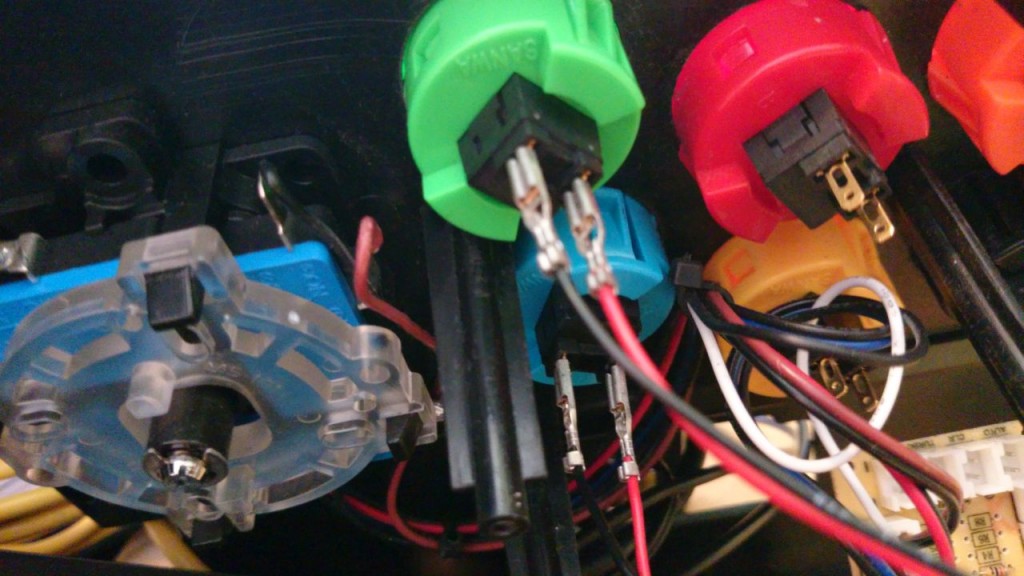 Ultimate iCade Raspberry Pi bartop arcade mod – Part V – buttons